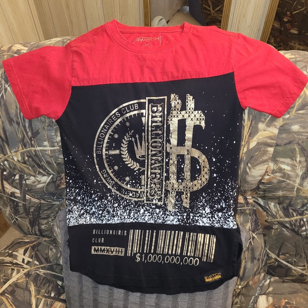 Switch Remarkable Billionaires Club Tshirt. Size Medi… - Gem